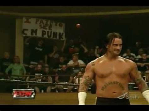 CM PUNK DEBUT MATCH ECW WWE Vs Justin Credible August 1 2006 8 1 2006