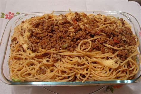 Macarrão Carne moída Receitas Agora