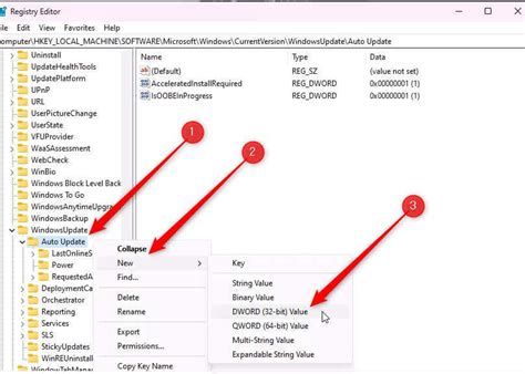 Configuración del registro de actualización de Windows cómo