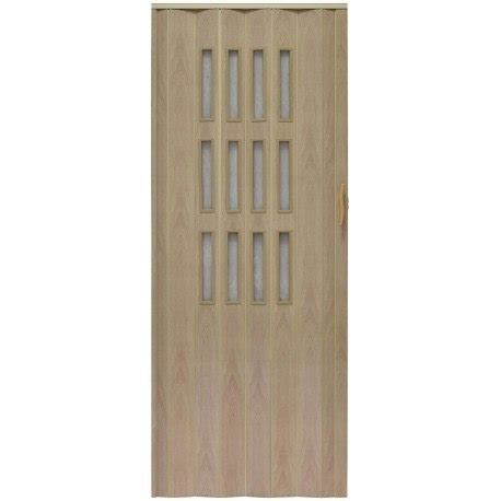 DRZWI HARMONIJKOWE PRZESUWNE DĄB SON MAT 80CM OKNA 10705062712