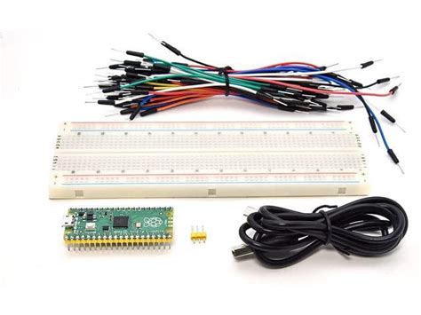KEYESTUDIO Raspberry Pi Pico Starter Kit With Headers Micro USB Cable