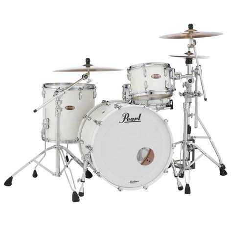 Bateria Pearl Master Maple Reserve 3 Cuerpos Matte White