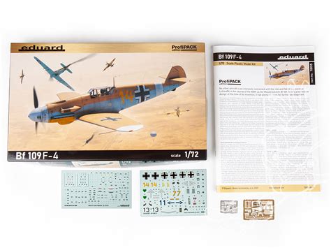 EDUARD Maquette Avion 70155 Messerschmitt Bf 109F 4 ProfiPack Edition 1