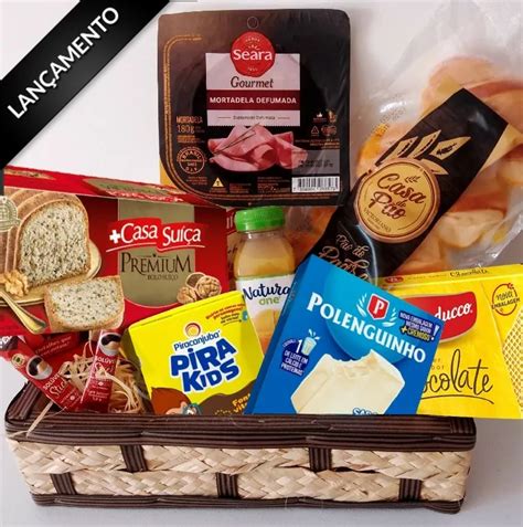 Promoção de Lançamento Cesta Campinas de Café da Manhã Ref CC2023