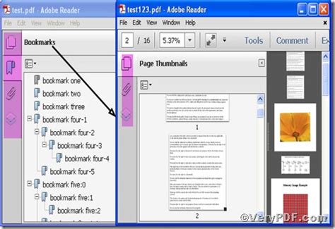 remove pdf bookmarks to reduce pdf size verypdf knowledge base