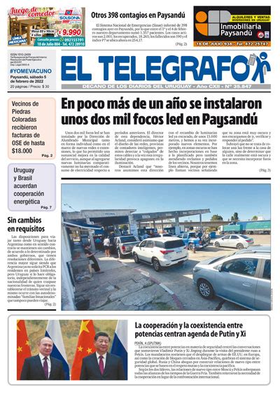 Edición 05 02 22 Diario El Telégrafo