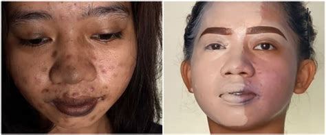 Transformasi Wanita Penuh Jerawat Dirias Jadi Mulus Bak Princess Ini