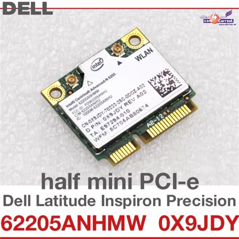 CARTE WI FI WLAN Sans Fil Carte Réseau Pour Dell Mini 0X9JDY 62205ANHMW