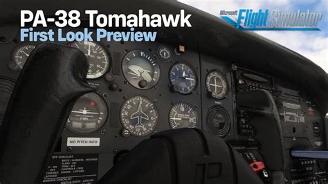 Just Flight Pa Tomahawk First Look Preview Msfs Youtube