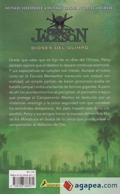 EL MAR DE LOS MONSTRUOS PERCY JACKSON Y LOS DIOSES DEL OLIMPO II