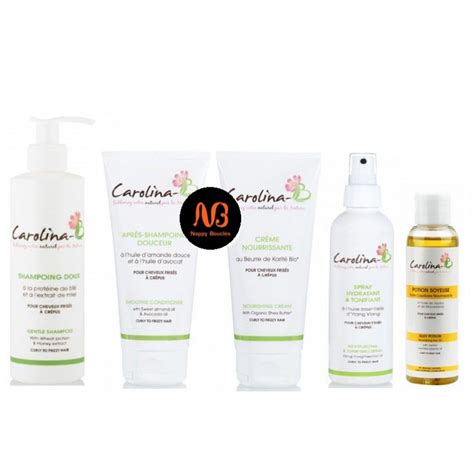 Carolina B Routine Capillaire Soins Naturels Pour Cheveux Secs