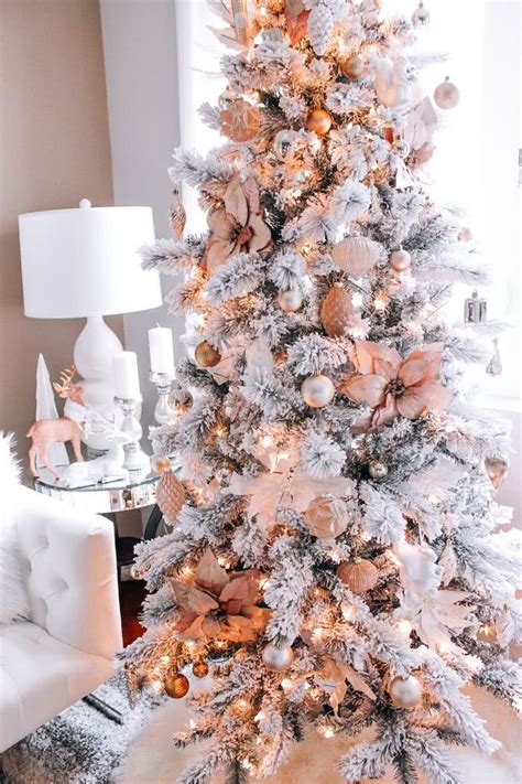 Rvore De Natal Rose Gold Modelos Apaixonantes