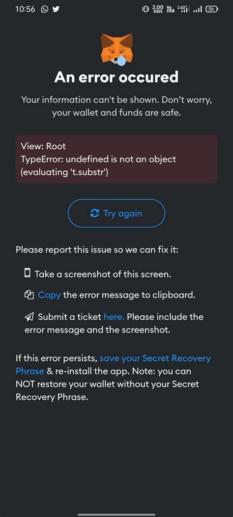 RPC TypeError Undefined Is Not An Object Evaluating T Substr In