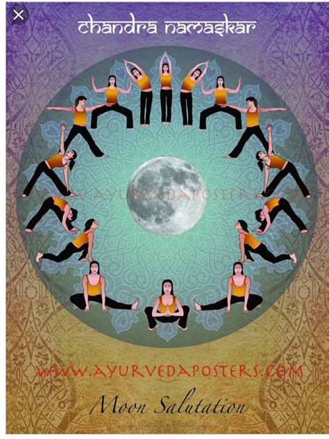 Chandra Namaskar Step By Step Moon Salutation Lunar Yoga San Yoga