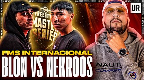 BATALLÓN PIEZAS REACCIONA A LA BATALLA DE BLON VS NEKROOS EN FMS