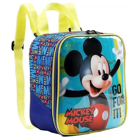 Lancheira térmica Mickey X2 Importados Lili