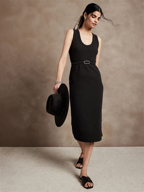 Knit Midi Dress Banana Republic Factory