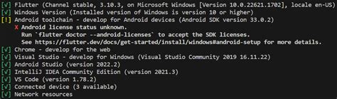 Flutter Android Sdkmanager Not Found Update To The Latest Android