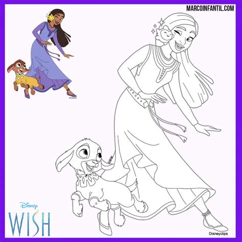 WISH Dibujos Para Colorear Imprimibles Gratis
