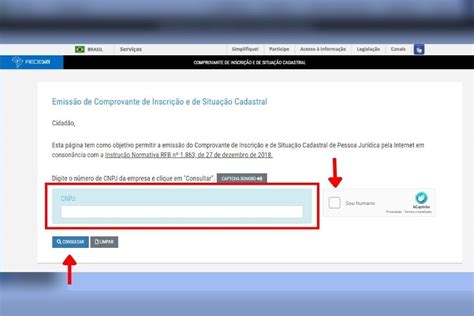 Como Consultar Um Cnpj No Site Da Receita Federal Tecmundo