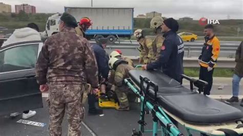 Kuzey Marmara Otoyolunda Feci Kaza 1 Ölü 3 Yaralı İzlesene