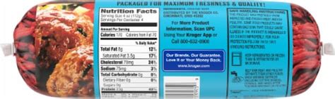 Kroger Ground Beef Lb Fred Meyer