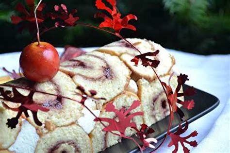 Ma buche roulé à la framboise et mousse au chocolat blanc de Hum ça