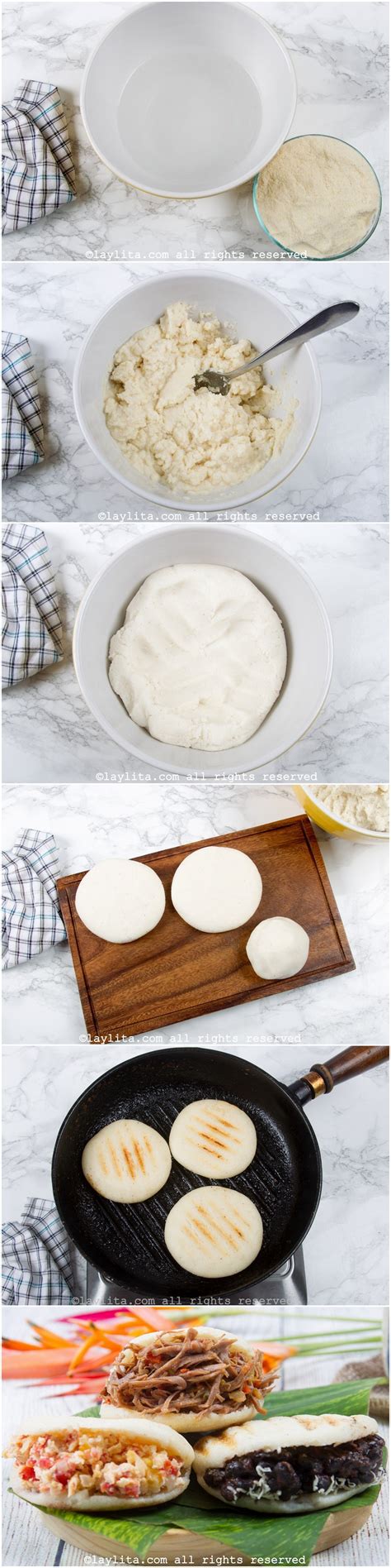 C Mo Hacer Arepas Laylita Recetas De Cocina