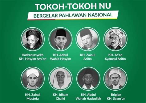 BIOGRAFI 9 PAHLAWAN NASIONAL DARI NU