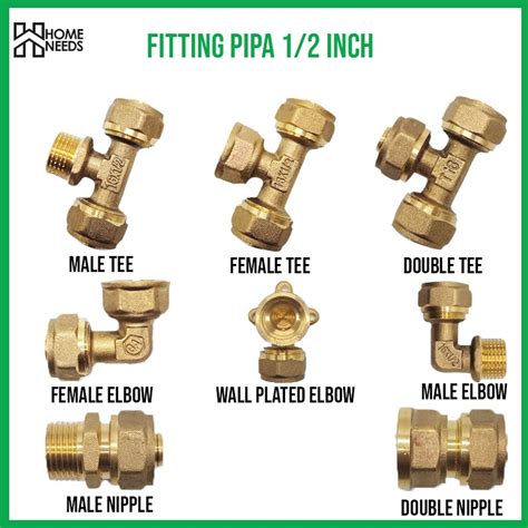 Jual Homeneeds Sambungan Pipa Air Panas Sambungan Tee Drat Luar Dalam