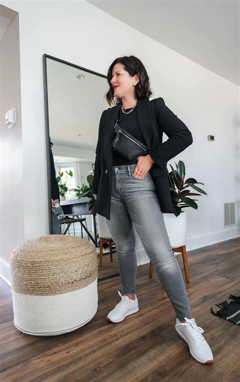 Total Imagen Black Blazer Womens Outfit Abzlocal Mx
