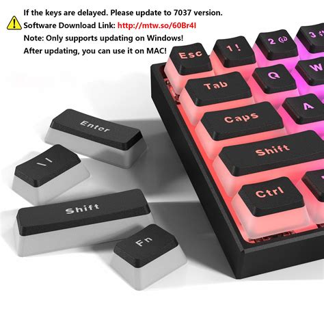 Gk Gamakay Mk Wired Mechanical Keyboard Keys Compact Keyboard