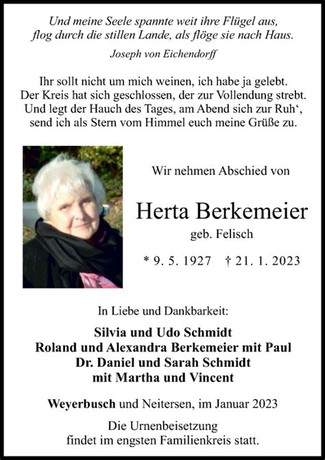 Traueranzeigen Rz Trauer De