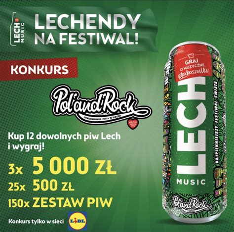 Konkurs LECHENDY NA FESTIWAL Lidl E Konkursy Info