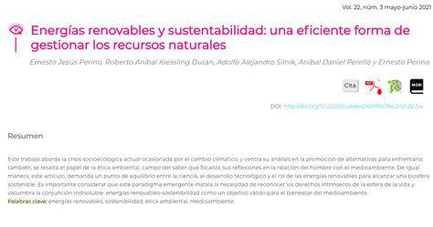 Energías renovables y sustentabilidad una eficiente forma de gestionar