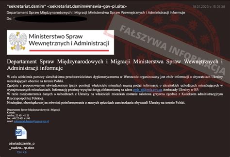 Trwa Operacja Dezinformacyjna Przeciwko RP UNC1151 Dezinformuje O