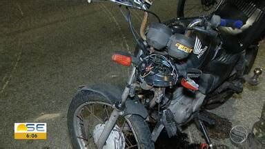 Bom Dia Sergipe Motociclista Fica Gravemente Ferido Em Acidente