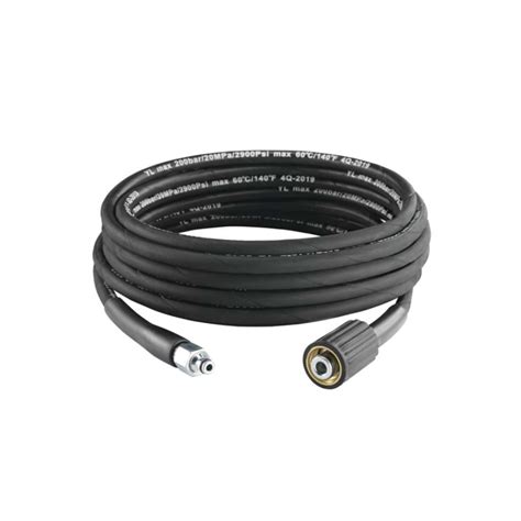 Flexible renforcé RYOBI pour nettoyeur haute pression 8 mètres RAC739
