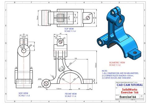 Solidworks Tutorial For Beginners Exercise 166 Design Thinking Tools