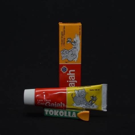 Lem Tikus Cap Gajah 100 Ml Super Lengket Tidak Berbau Serba Serbi