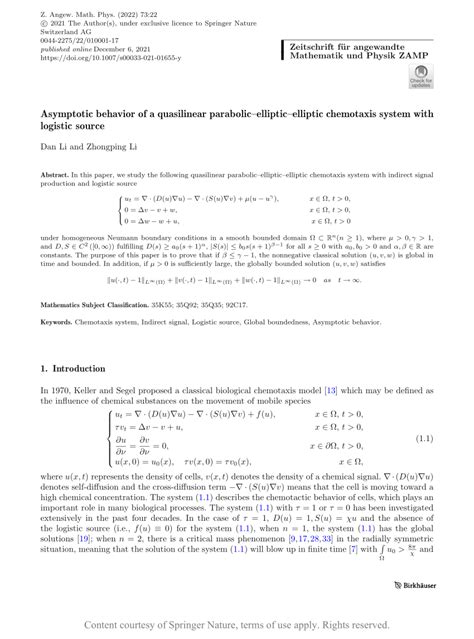 asymptotic behavior of a quasilinear parabolic elliptic elliptic chemotaxis system with logistic