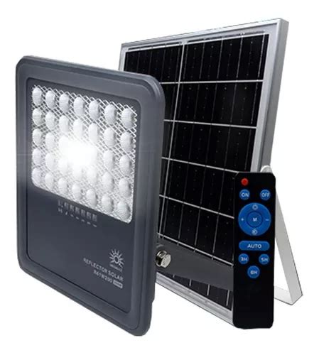 Reflector Solar Led 200w C Panel Ip66 C Control Remoto Meses Sin