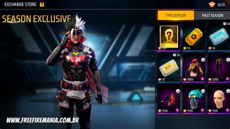 Free Fire Recebe Skin In Dita E Gratuita No Token De Rank Mar O