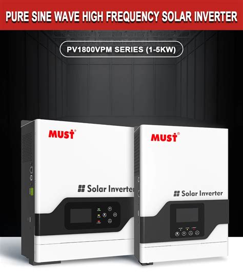 Must Pv Vpm Hybrid Solar Inverter V V V Kw Kw Kw Kw Kw