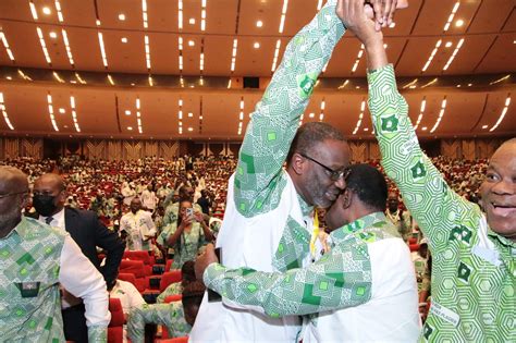 Présidence du PDCI RDA Tidjane Thiam à la barre pour la victoire en
