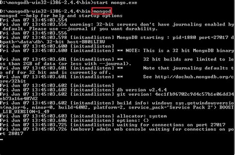 mongodb how to install mongodb on windows itecnote