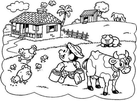 Blog De Geografia Fazenda Do Chico Bento Desenho Para Imprimir E