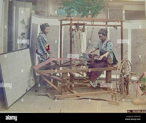 Vintage Kusakabe Kimbei Photograph From Old Japan Two Japanese Women