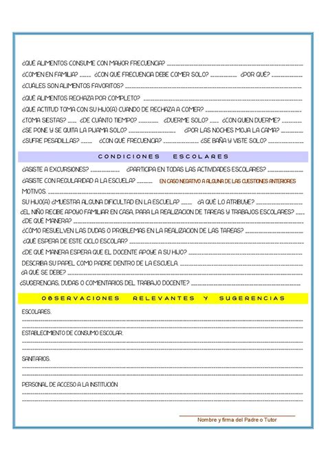 Fichas de inscripción historia médica ficha biopsicosocial