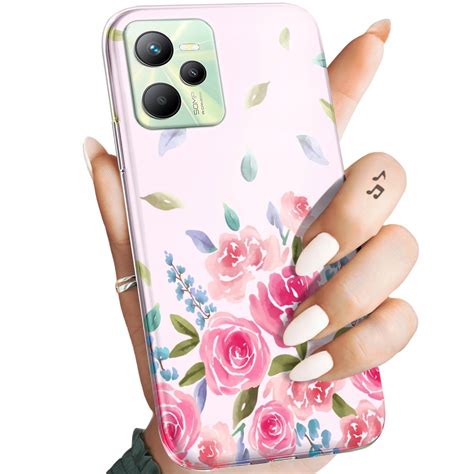 Etui Do Realme C35 Wzory Ładne Piękne Beauty Obudowa Pokrowiec Case